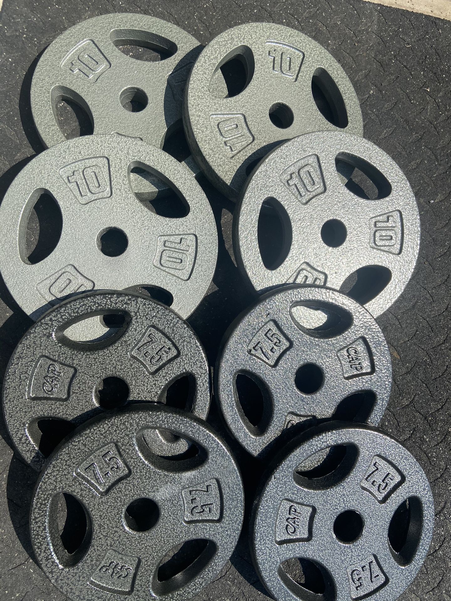 Standard size weights70lbs. for Sale in Fort Worth, TX - OfferUp