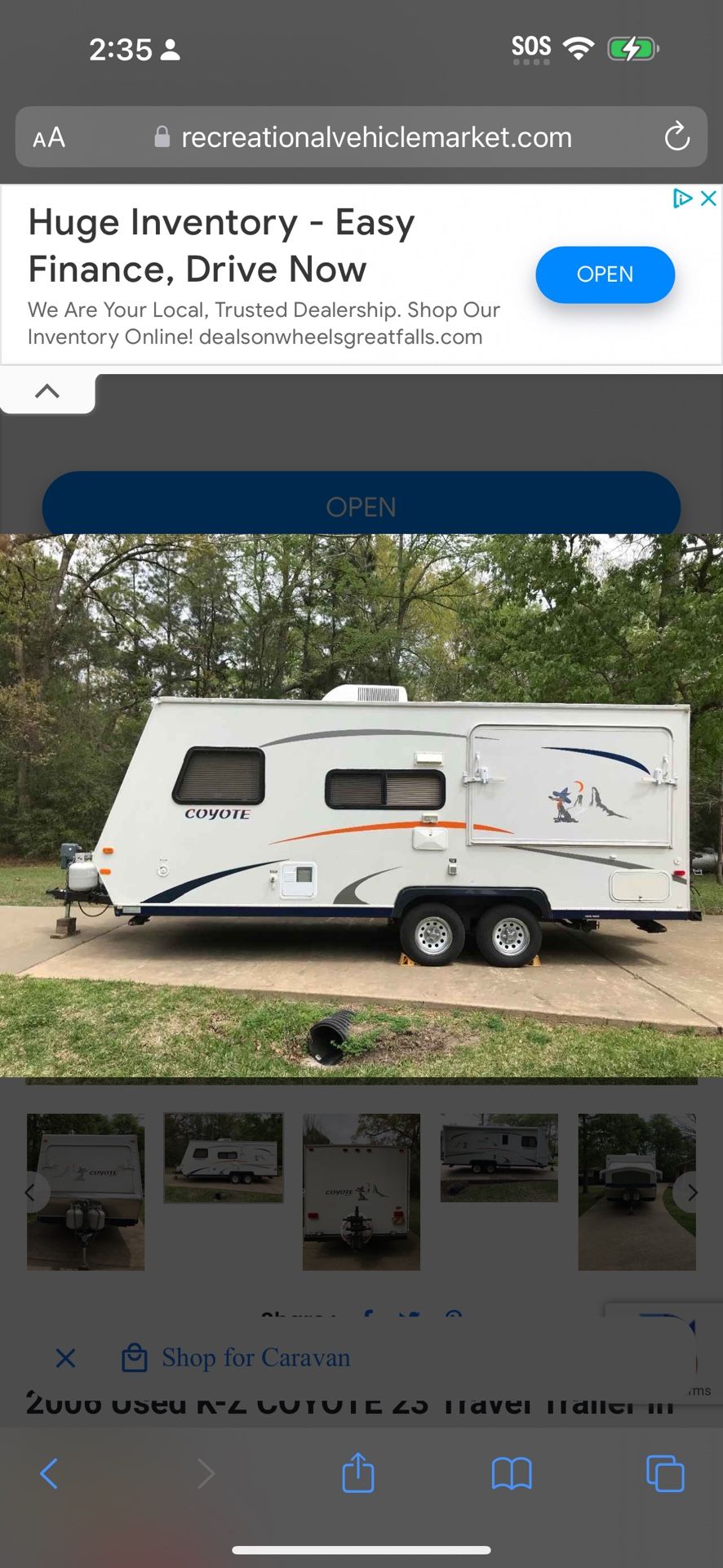 2006 KC RV Coyote for Sale in Mesa, AZ - OfferUp
