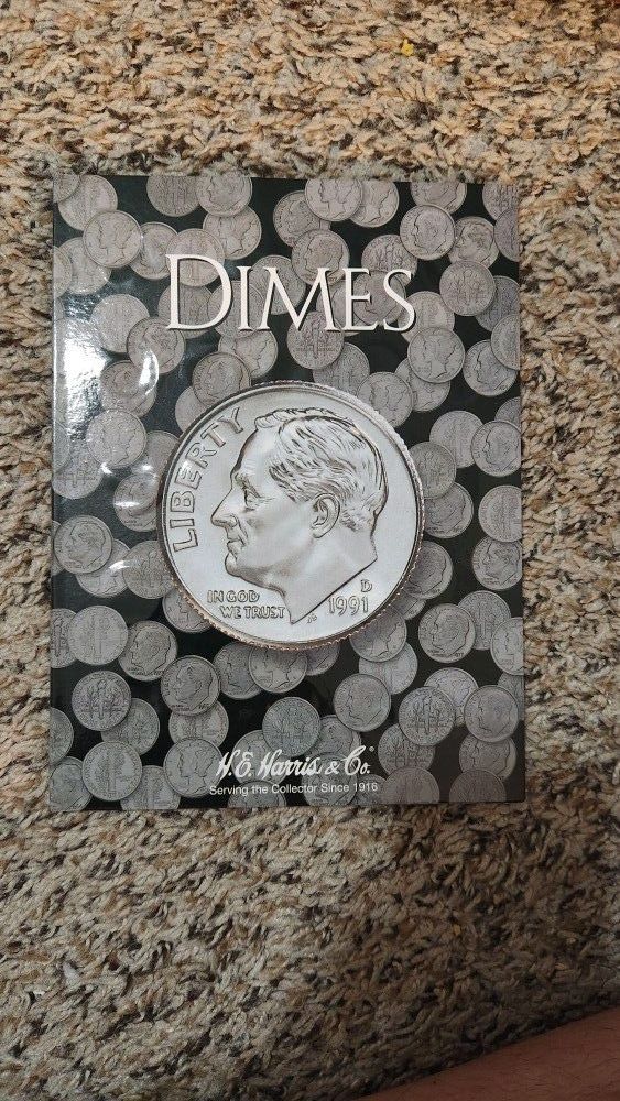 Roosevelt Dime Collector Coin Book for Sale in Park City, KS - OfferUp