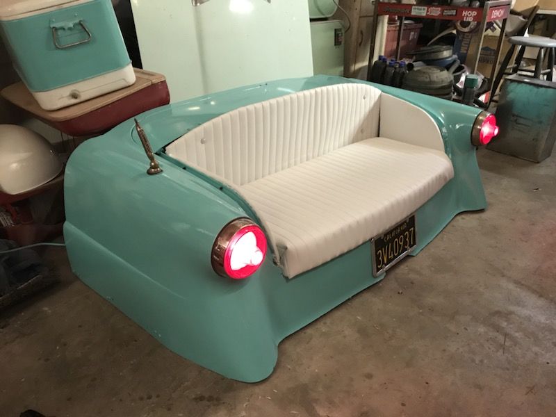 Custom car bench vintage car couch for Sale in Anaheim, CA - OfferUp