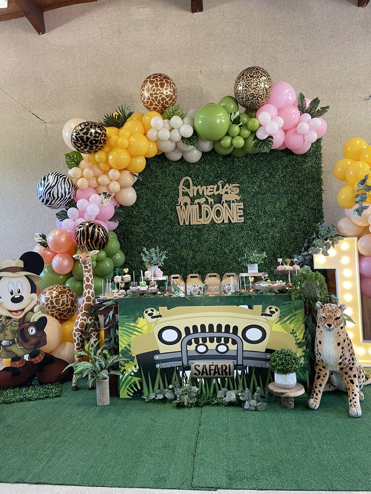 Mickey Mouse Safari Party Supplies