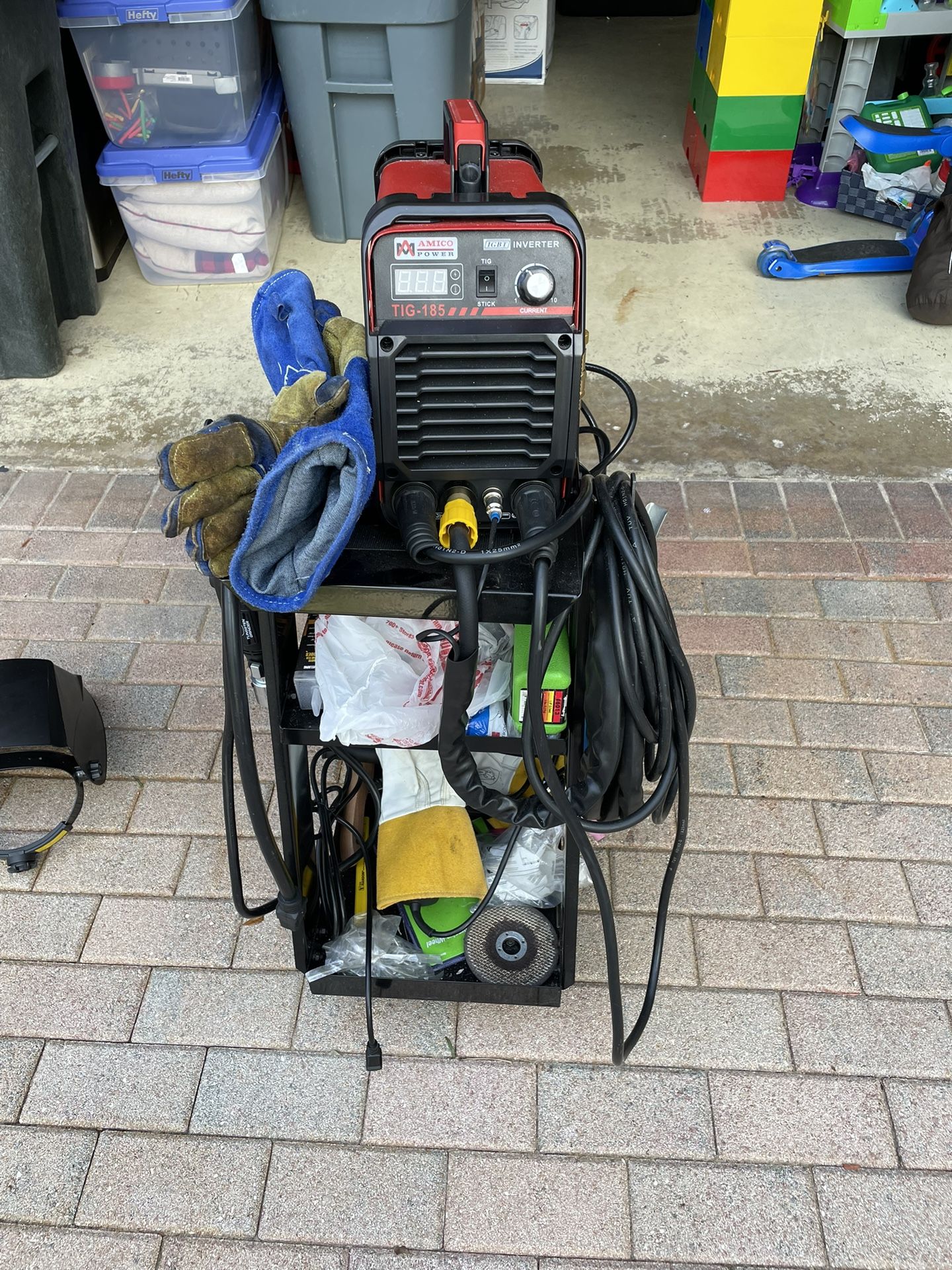 Welder Stick / Tig With Argon Tank AndCart for Sale in Jupiter, FL ...