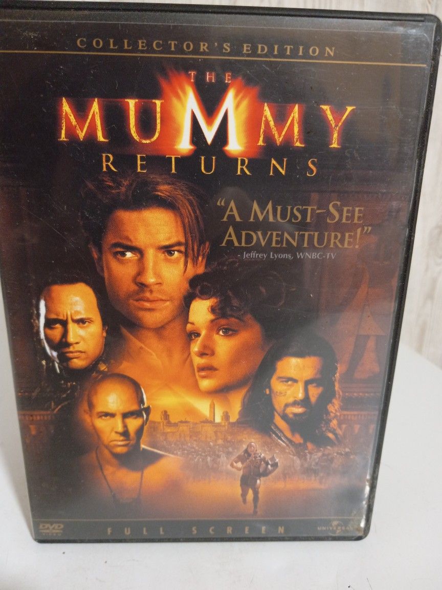 The Mummy Returns Dvd