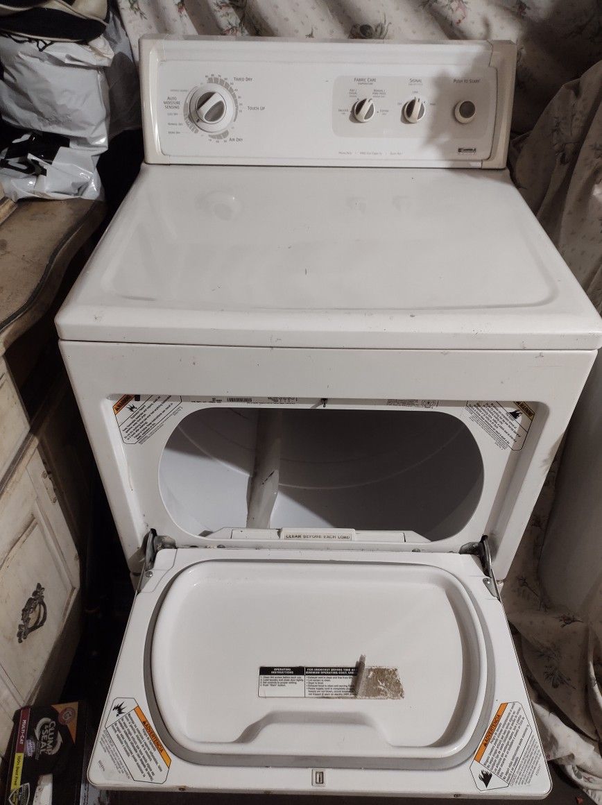 KENMORE ELITE DRYER.... PUSH START! HEAVY DUTY! KING SIZE CAPACITY ...