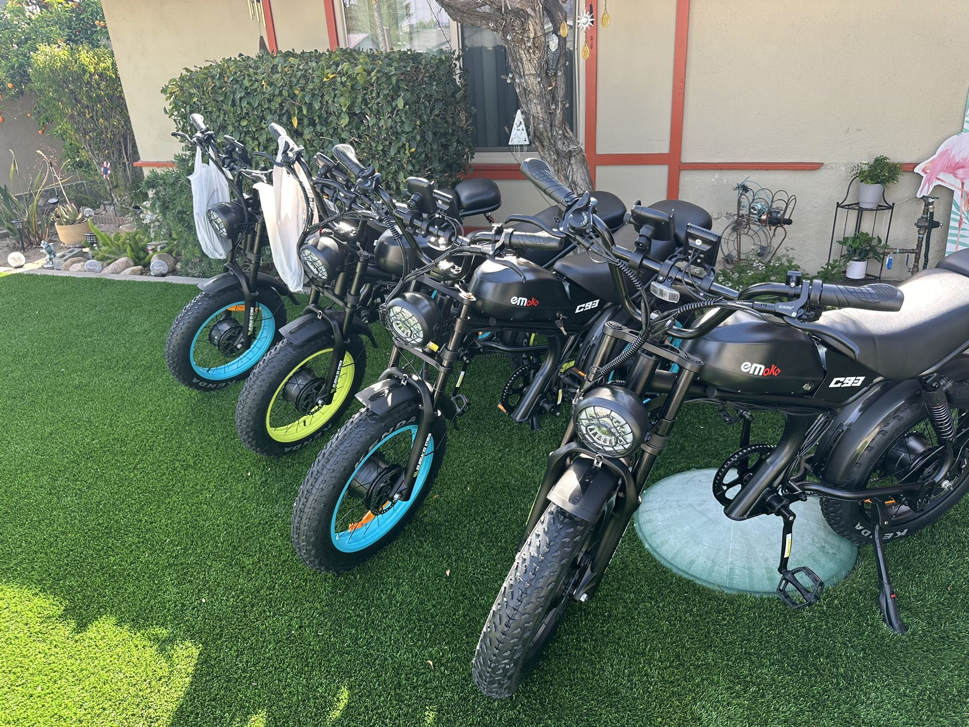 Emoko C93 Fat Tire Electric Bike 2000w Dual Motor 20AH 31mph MTB ...