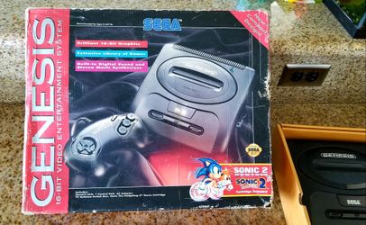 Sega Genesis Box Sonic 2