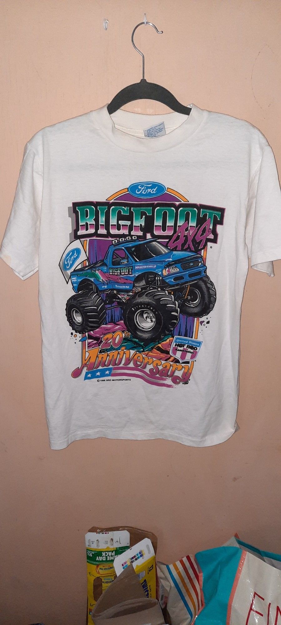 *RARE*VHTF* Bigfoot Monster Truck 20th Anniversary T-shirt for Sale in ...