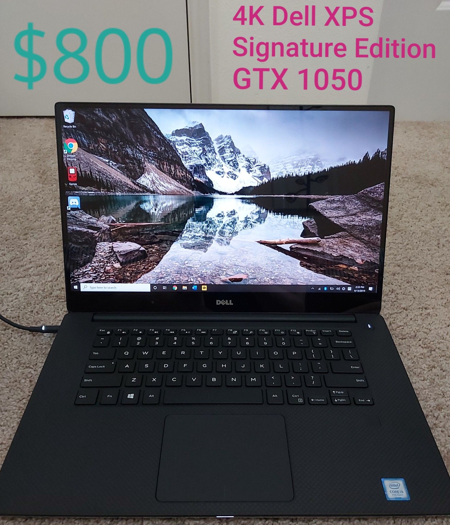 Dell XPS 15 9560 Signature Edition for Sale in Lynnwood, WA - OfferUp