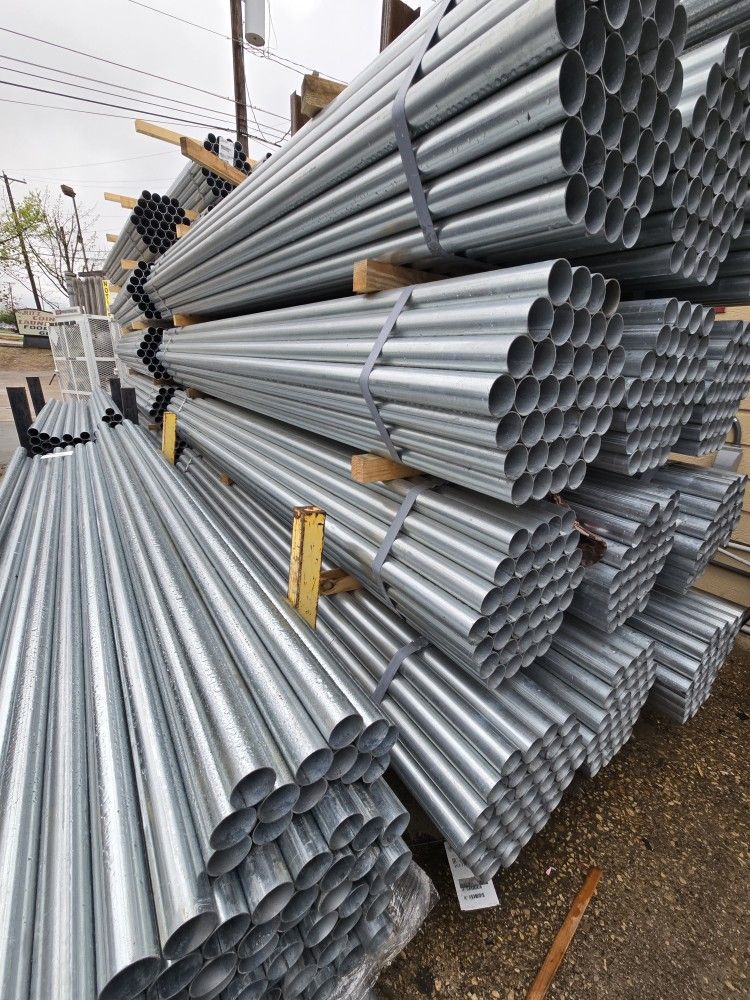 10 foot galvanized posts! for Sale in Dallas, TX - OfferUp