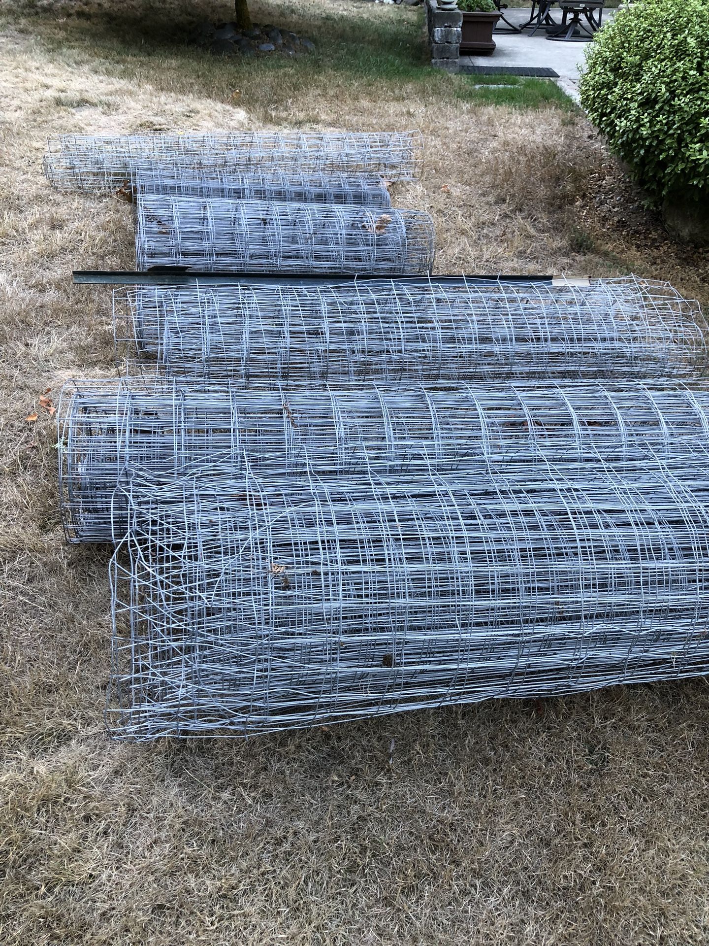 Fencing And Posts For Free! Steel Mesh! for Sale in Gig Harbor, WA ...