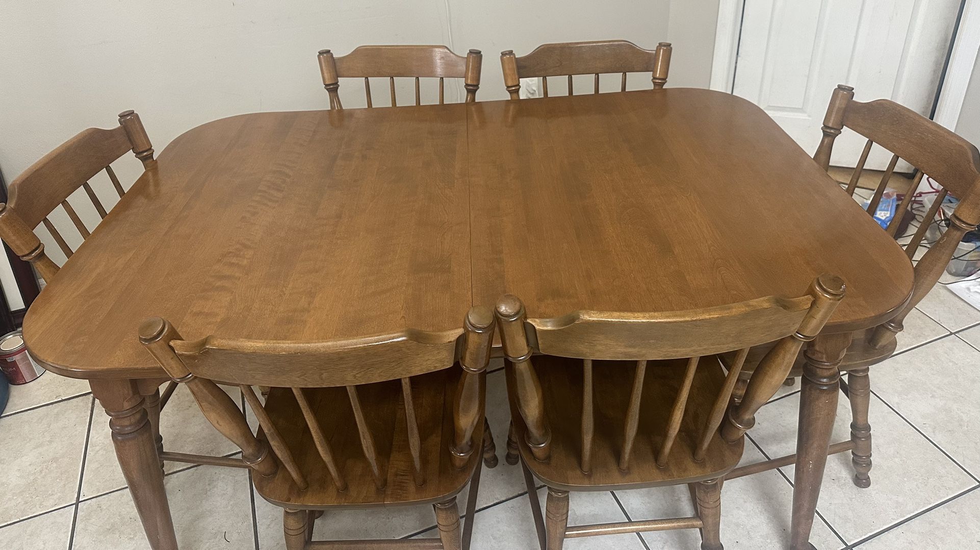 Vintage Moosehead Rock Maple Dining Set for Sale in New Port Richey, FL ...
