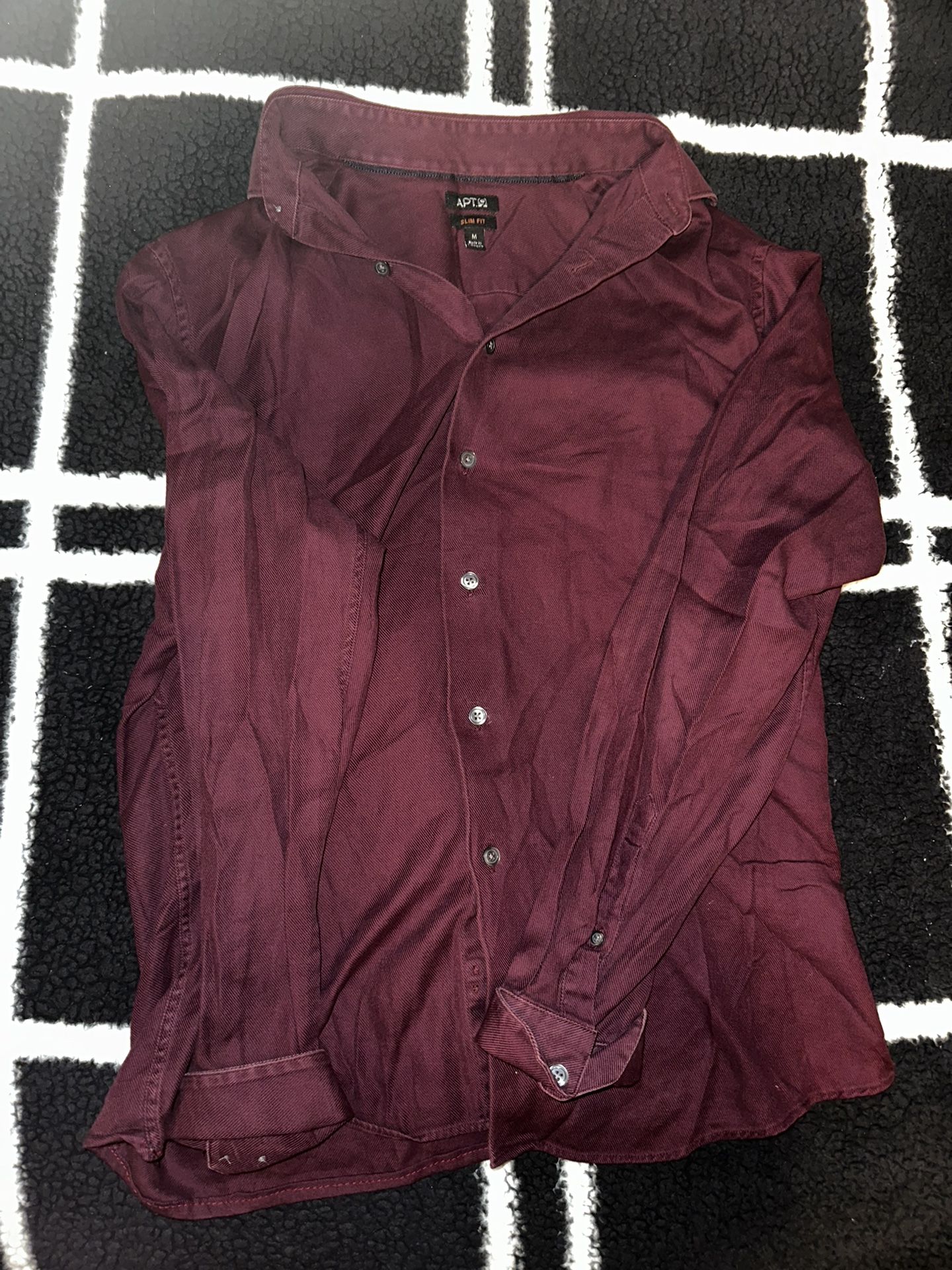 Burgundy Button Up for Sale in Santa Ana, CA - OfferUp