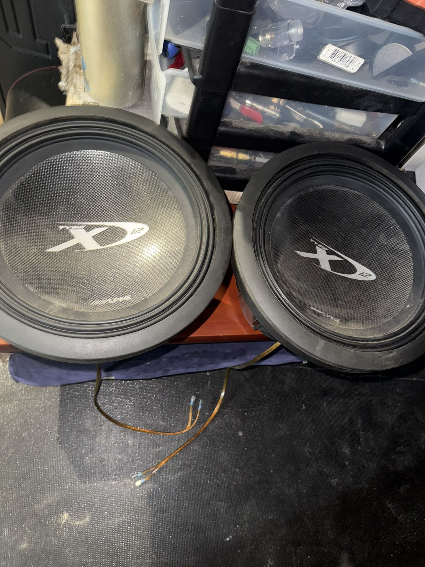 Pair Of Alpine Type X 12’s for Sale in Fort Lauderdale, FL - OfferUp