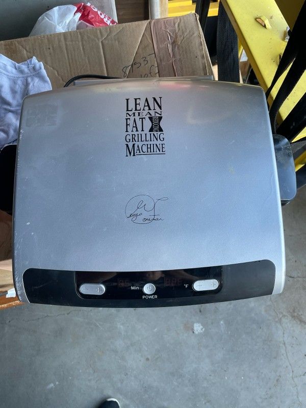 GOERGE FORMAN GRILLING MACHINE for Sale in Ione, CA - OfferUp