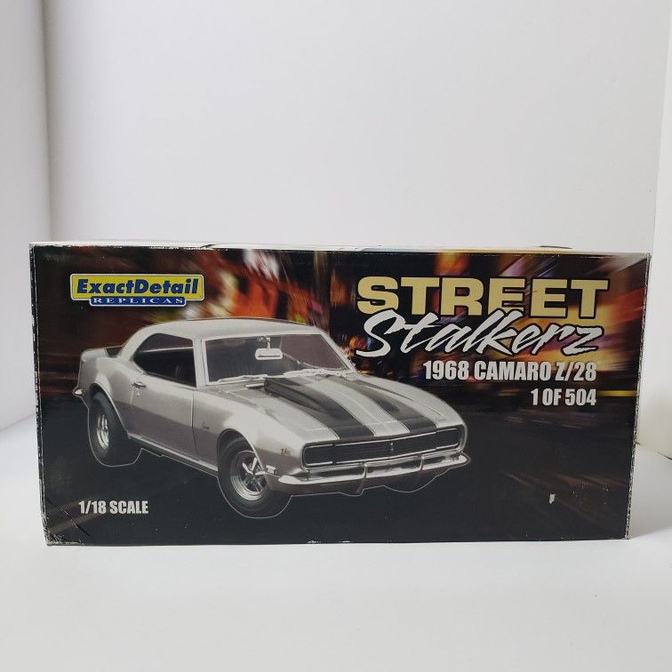 LANE EXACT DETAIL 1:18 CHEVY CAMARO Z28 EXACT DETAIL STREET STALKERZ ...