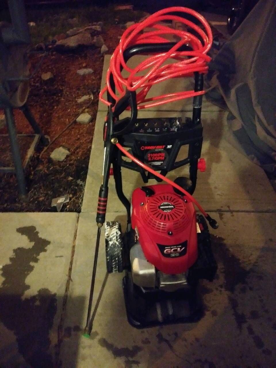 Troy-Bilt XP 3100 Max PSI 2.7 GPM Pressure Washer Honda GVC190 for Sale ...