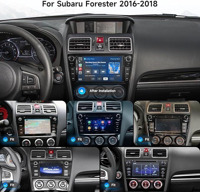 Dasaita Car Stereo Radio Subaru Forester 2016-2018, WRX STI 2016-2018 ...