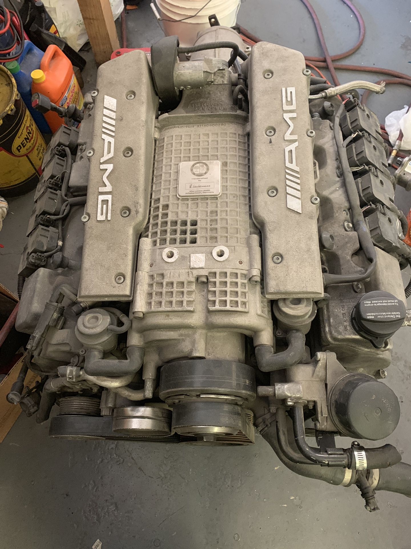 Mercedes SL55 S55 E55 CL55 AMG Engine Motor 5.4L M113K for Sale in San ...