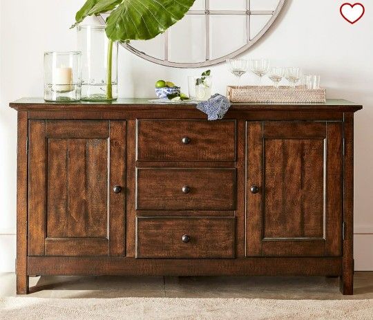 Pottery Barn Buffet Rustic Mahogany for Sale in La Costa, CA - OfferUp