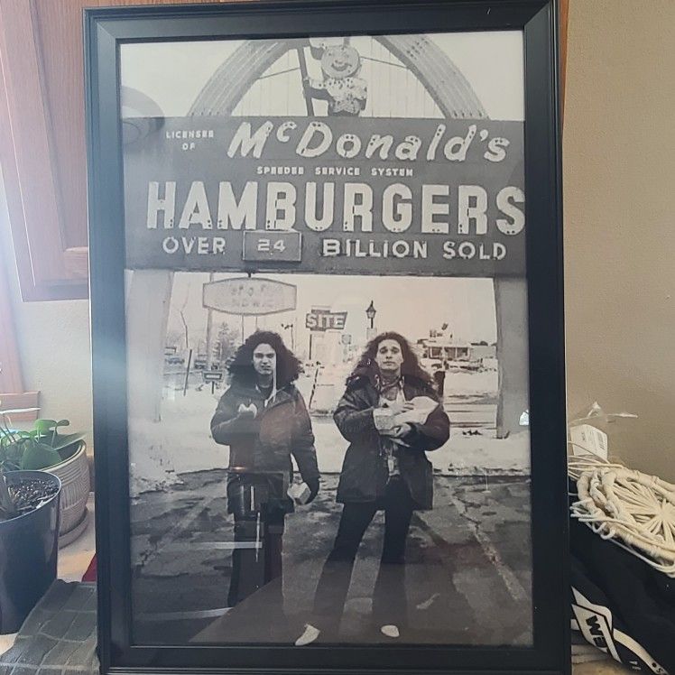 Eddie Van Halen And David Lee Roth McDonald's Picture 20x30 for Sale in ...