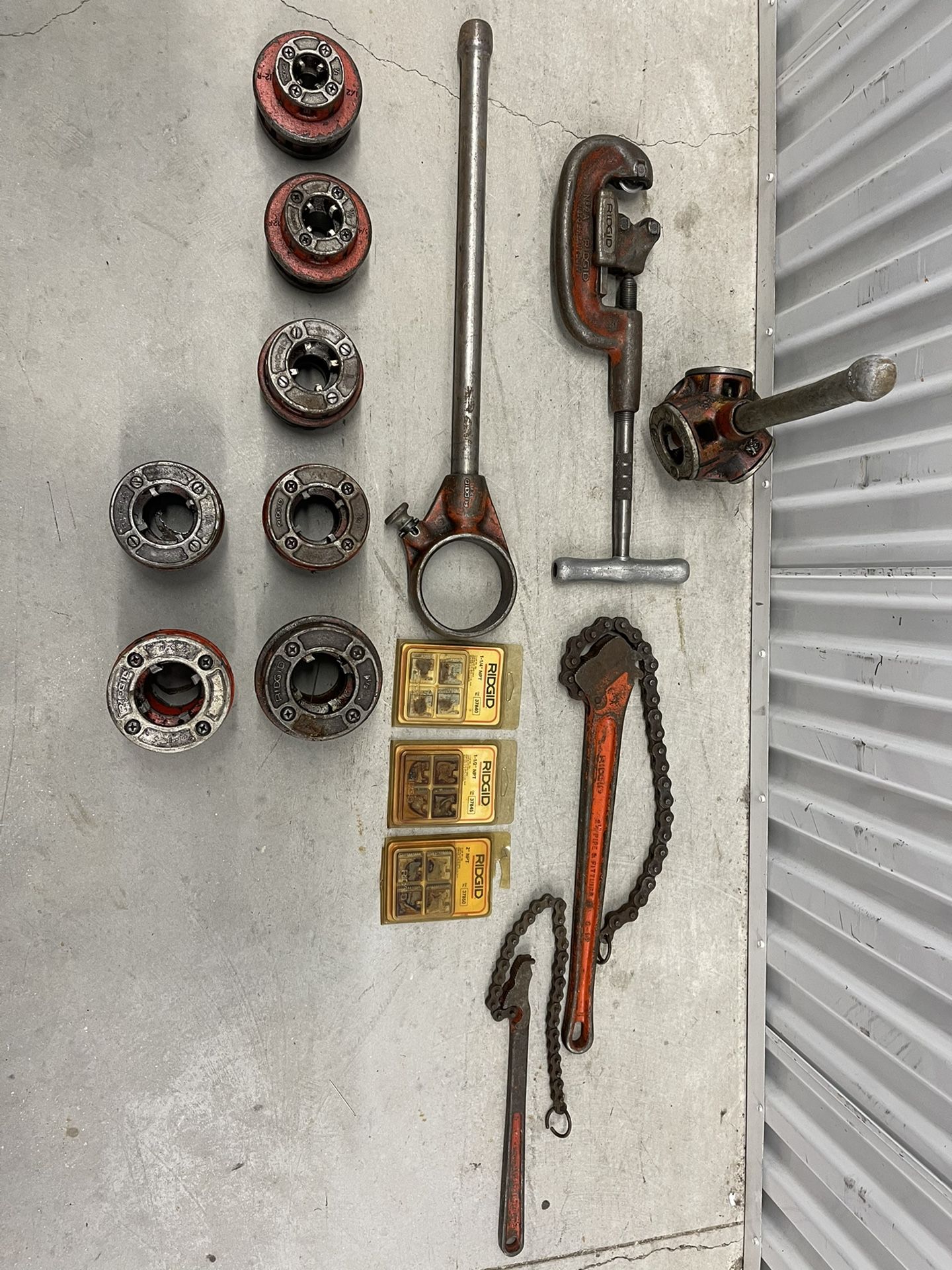 Ridgid 12r Treading Dies And Cutter for Sale in Deerfield Beach, FL ...