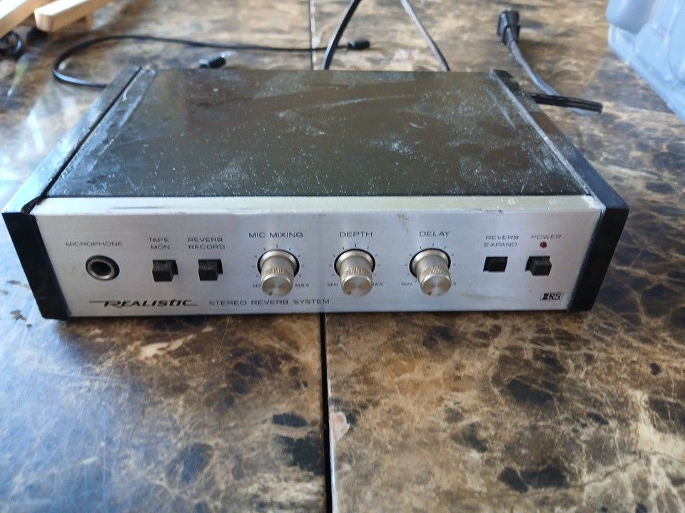 Realistic stereo reverb system 42-2108 Elevate your audio experience ...