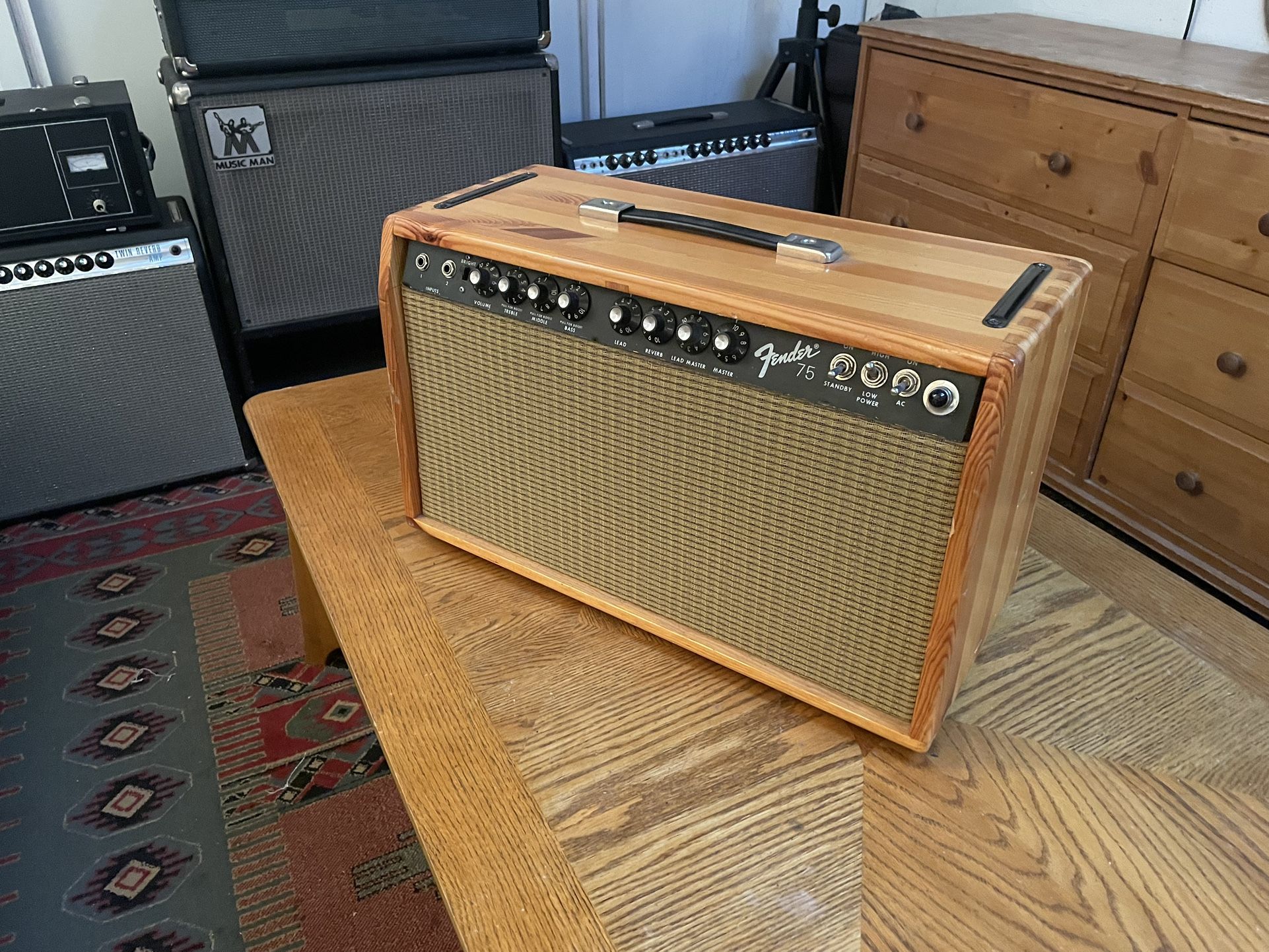 Fender 75 Hand-Wired Tube Amp for Sale in Laguna Beach, CA - OfferUp