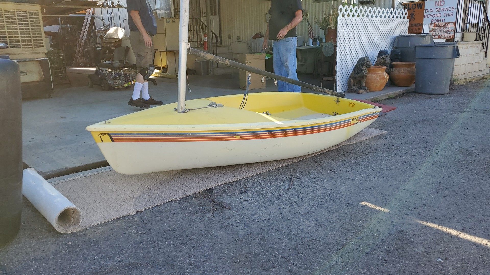9ft Holder Hawk sailboat by Hobie Cat/ Coleman for Sale in Phoenix, AZ ...