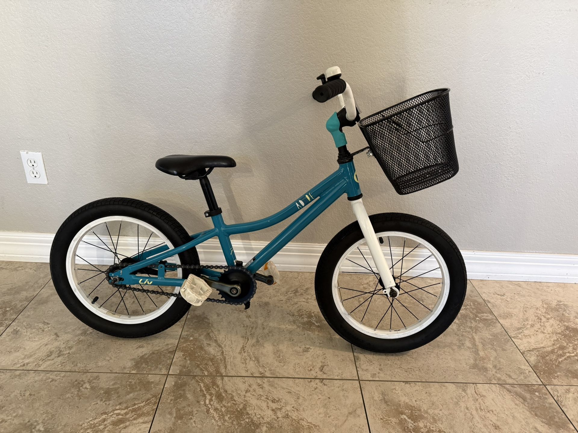 Kids 16 Inch Giant Liv Adore Bike With Basket for Sale in Mesa, AZ ...