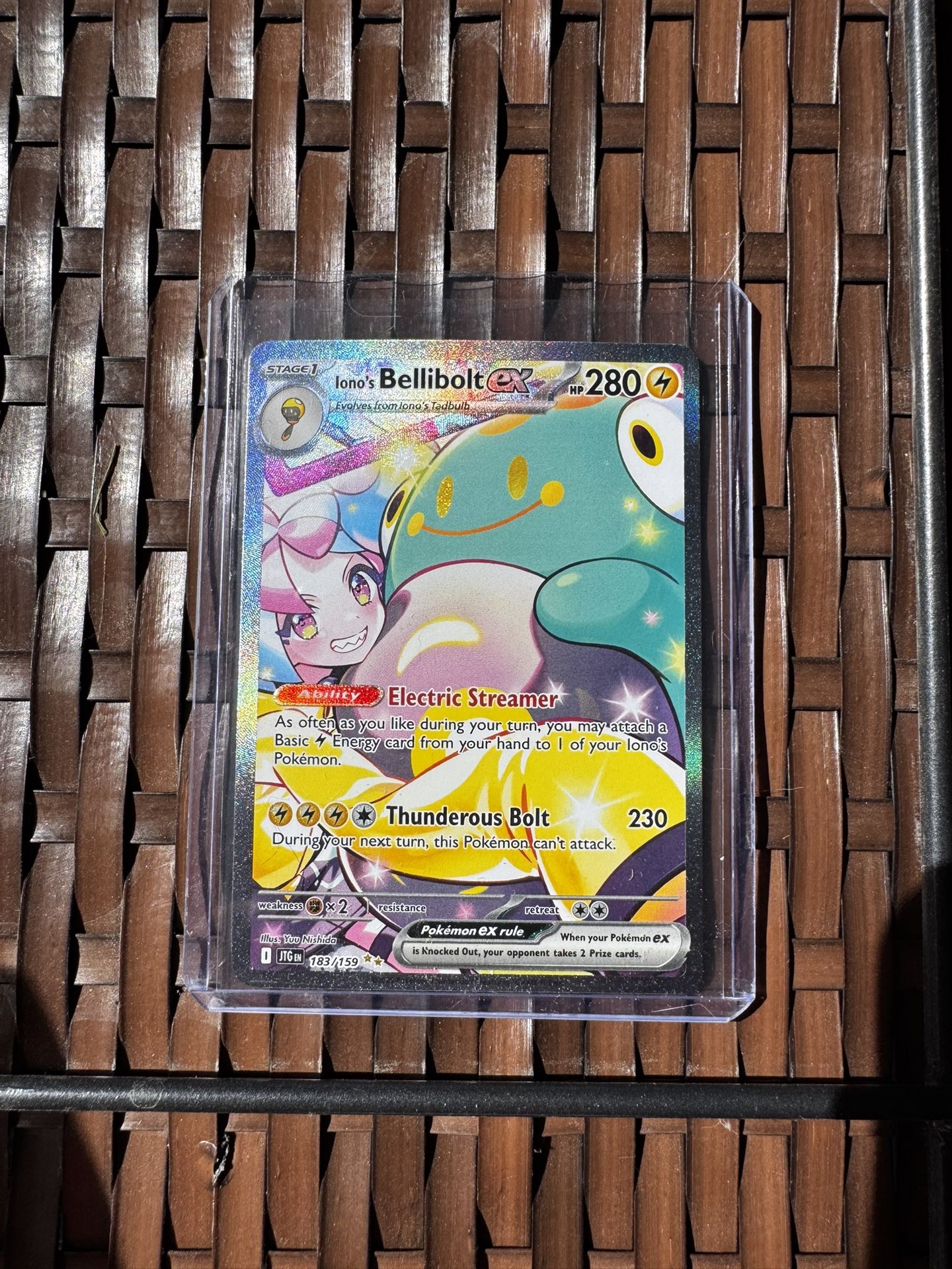Iono’s Bellibolt Ex Pokemon Card for Sale in Glendale, AZ - OfferUp
