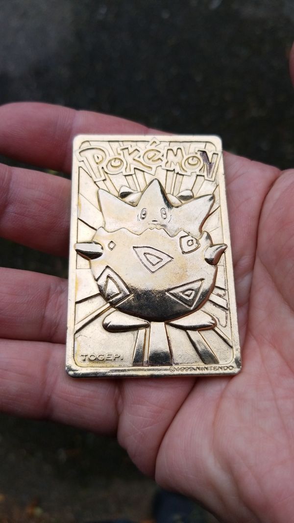 Pokemon Gold Card 1999 Nintendo For Sale In Seattle WA OfferUp Pokemon Gold Card 1999 Nintendo For Sale In Seattle WA OfferUp