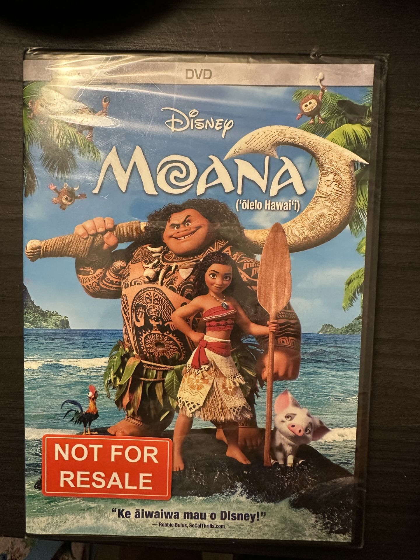 EXT RARE Disney MOANA Olelo Hawaii “Hawaiian Language” NOT FOR RESALE ...