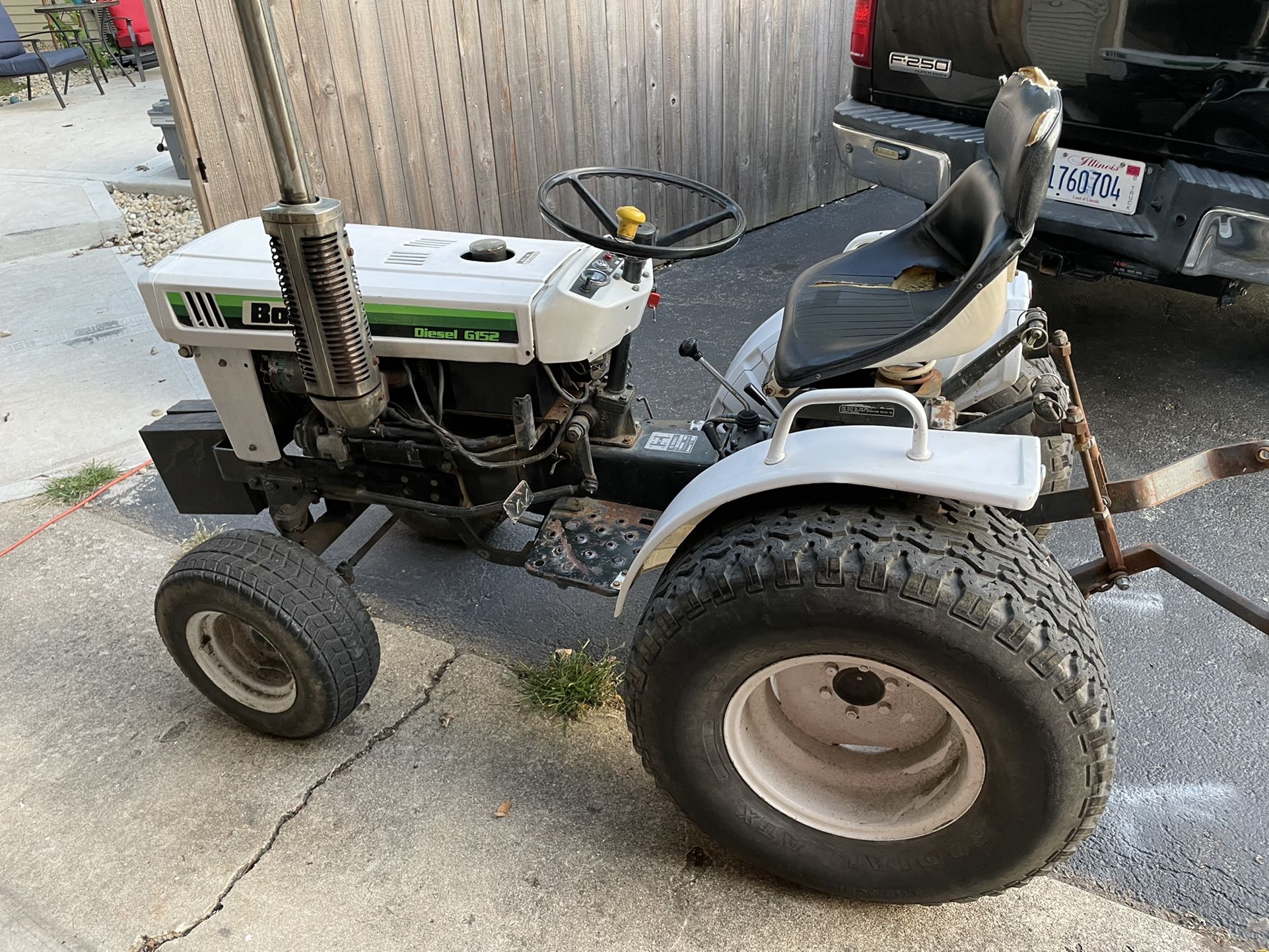 Bolens Diesel Tractor With 60inch Deck May Trade For The Right Bike Or ...