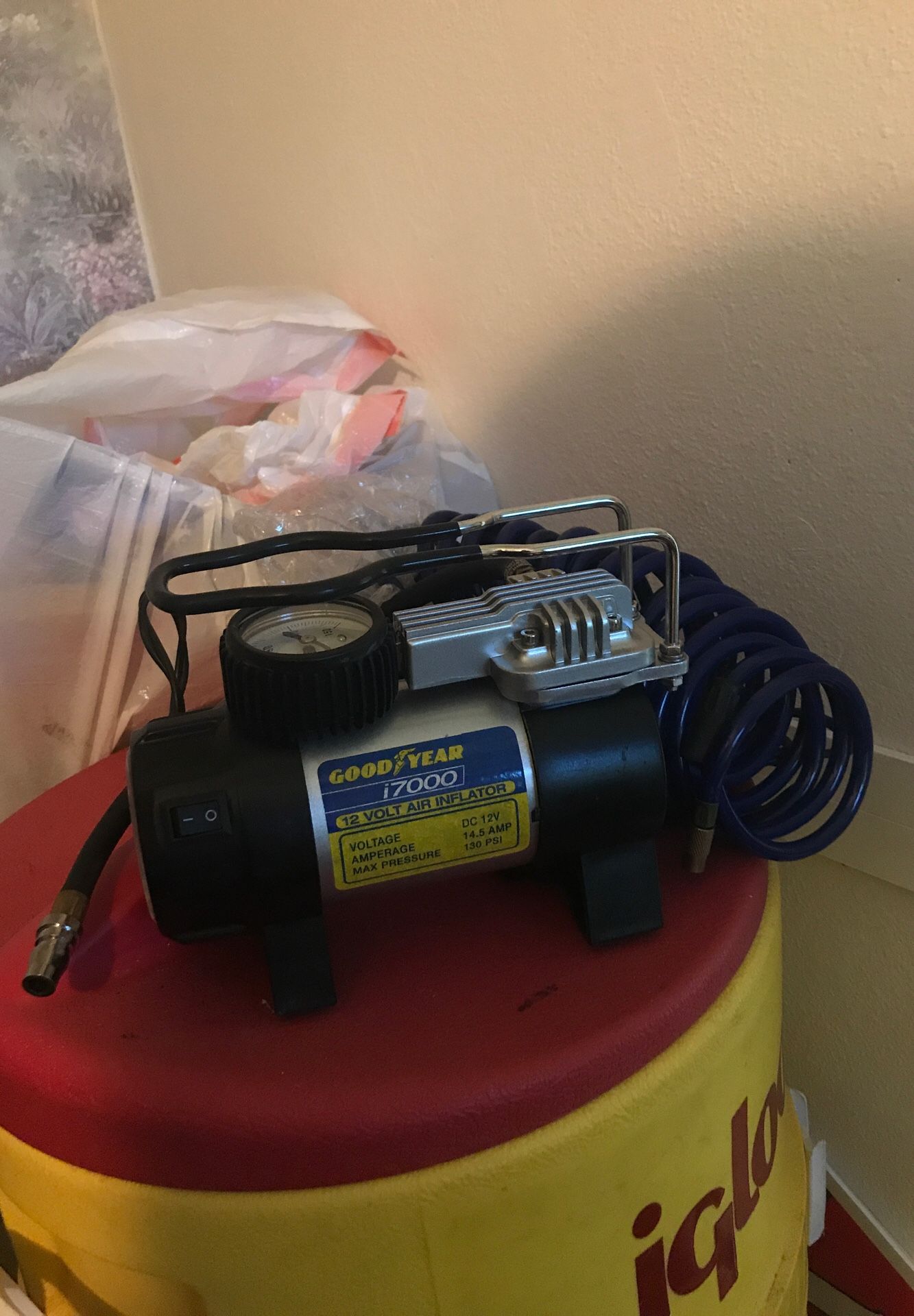 Goodyear i7000 12 volt air inflator for Sale in Temple, TX - OfferUp
