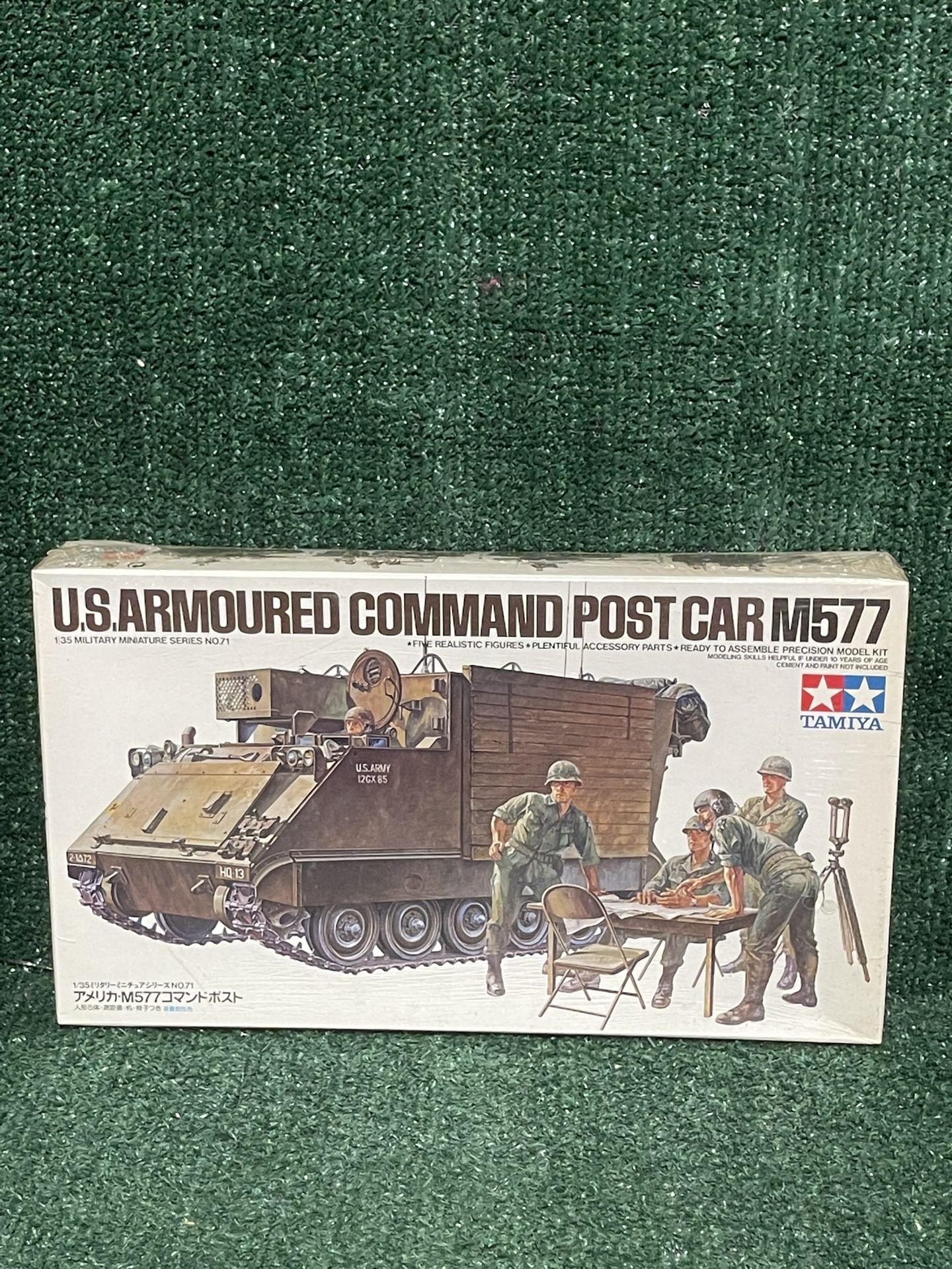 *RARE*Tamiya Kit, U.S. Armoured Command Post Car M577, 1/35 No.71 #35 ...