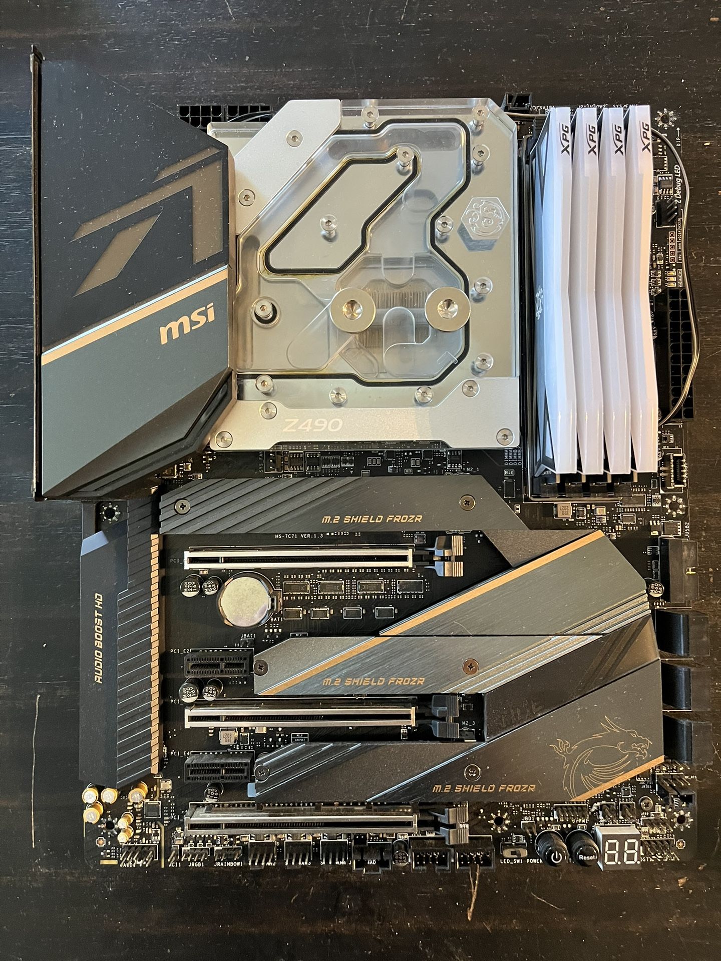 MSI Z490 ACE motherboard i9-10900k for Sale in Riverside, CA - OfferUp