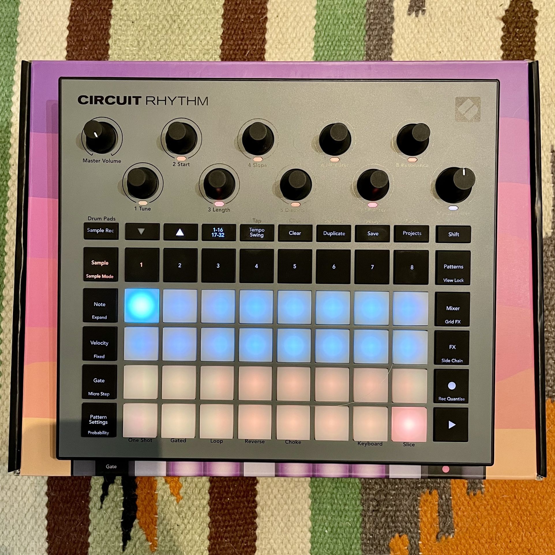 Novation Circuit Rhythm Groovebox Audio Sampler - Black for Sale in ...