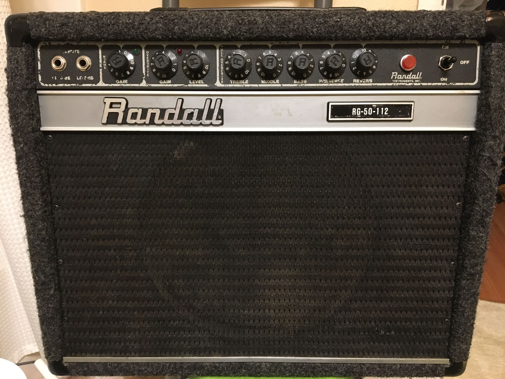 1980s - Randall RG-50 112 Combo - OBO - Dimebag/George Lynch for Sale ...