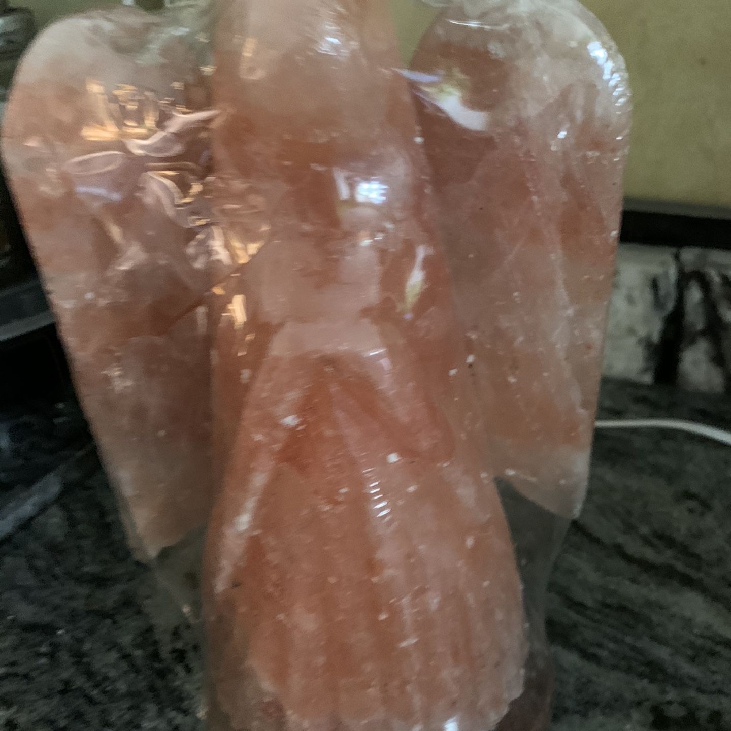 Angel Or Fairie Himalayan salt lamp for Sale in Sharon, MA - OfferUp