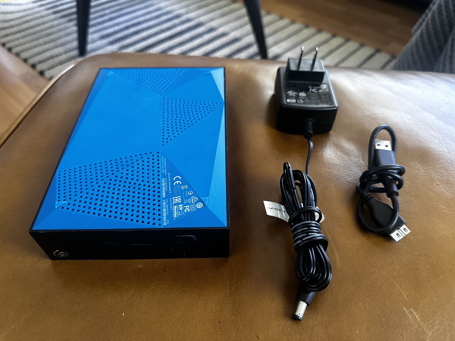 Seagate Backup Plus External 5TB Hard Drive Model SRD00F2 W/ Cables for ...