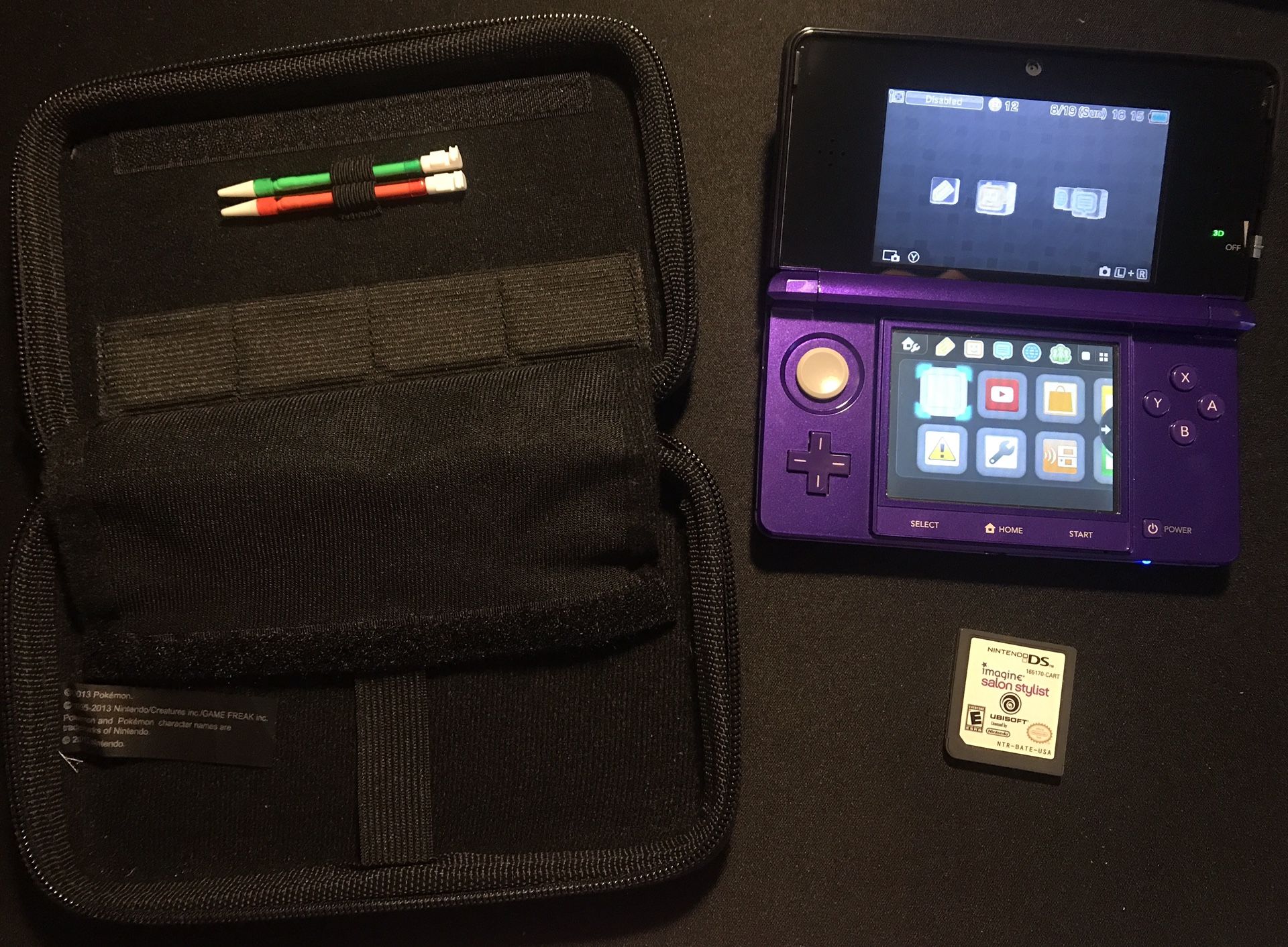Nintendo 3ds Purple