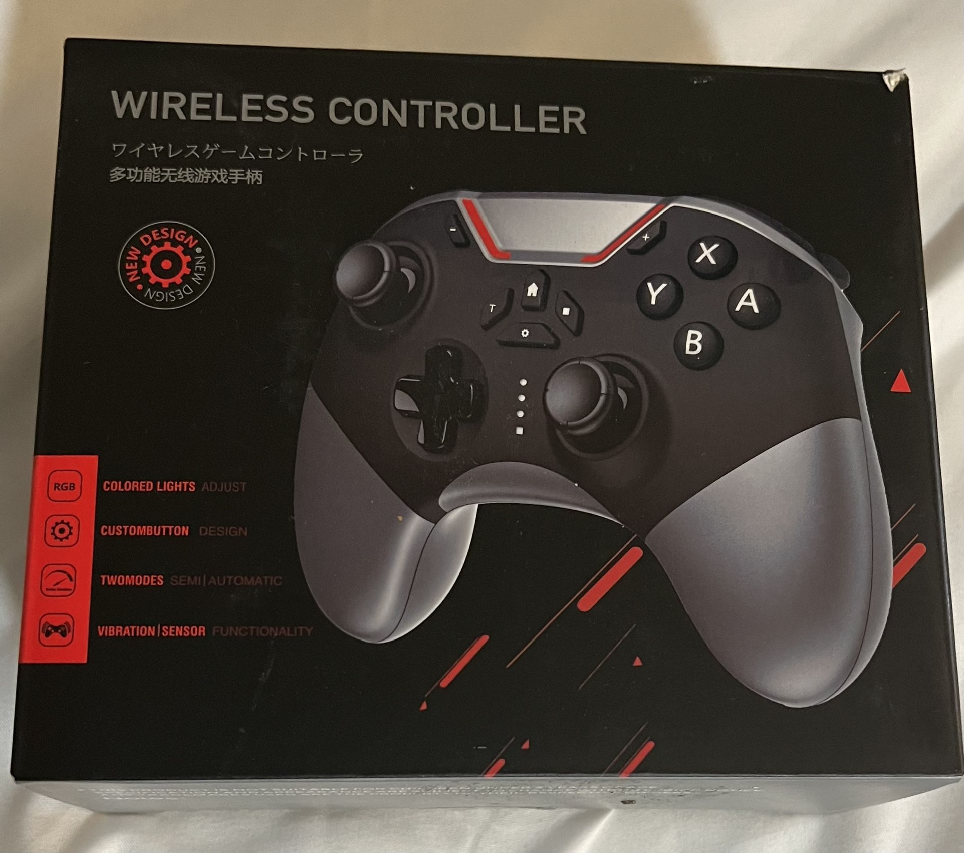 HD-7200 Wireless Wired Bluetooth 2.4G Gamepad Game Controller for ...