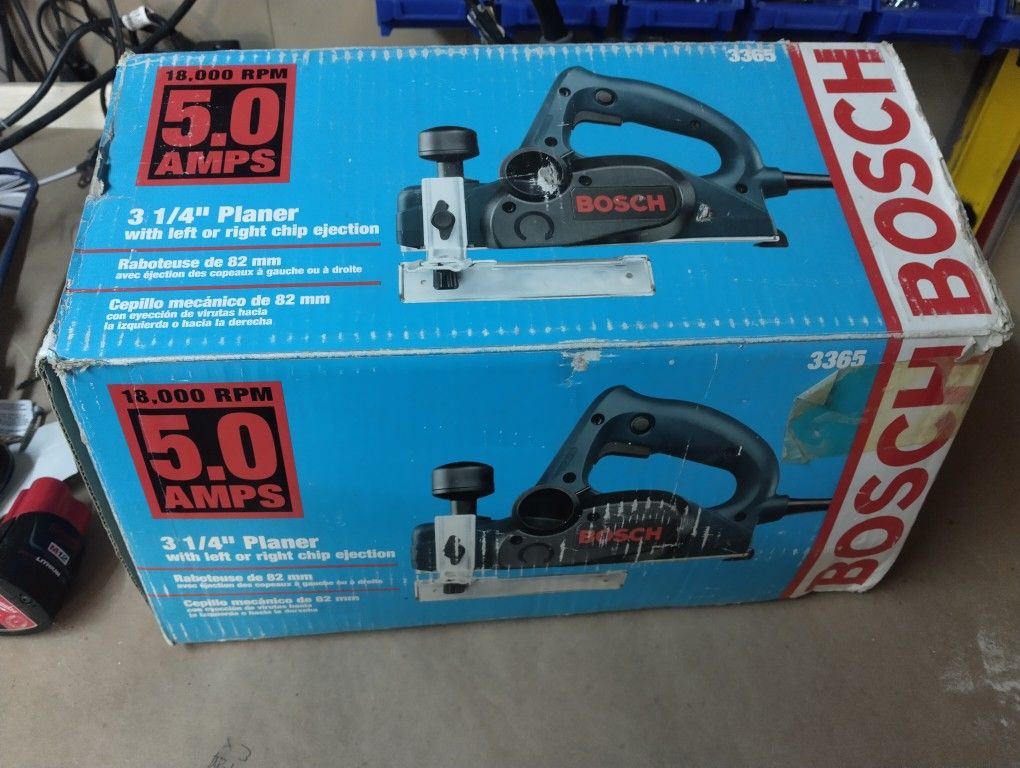 Bosch 3365 3 1/4 Inch Planer for Sale in Mesa, AZ - OfferUp