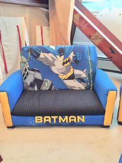 Batman Sofa Chair And Ottoman Set | Baci Living Room