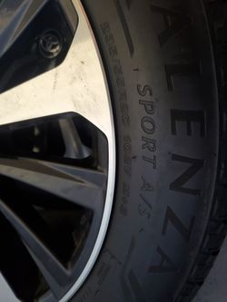 20" Toyota Highlander XSE OEM Rims/Wheels With Bridgestone Tires. for ...