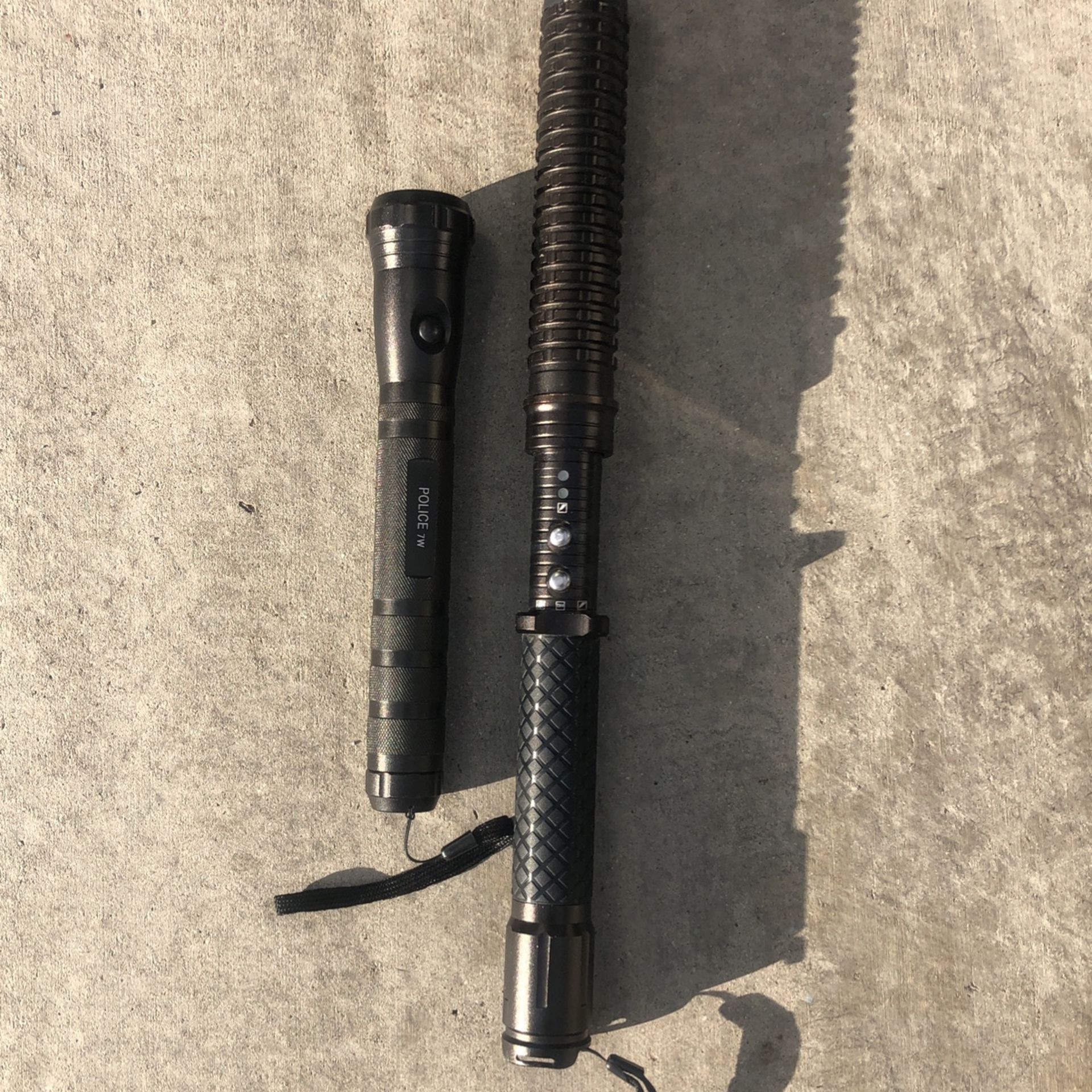 Flashlight And Baton Flashlight Taser for Sale in Norwalk, CA - OfferUp