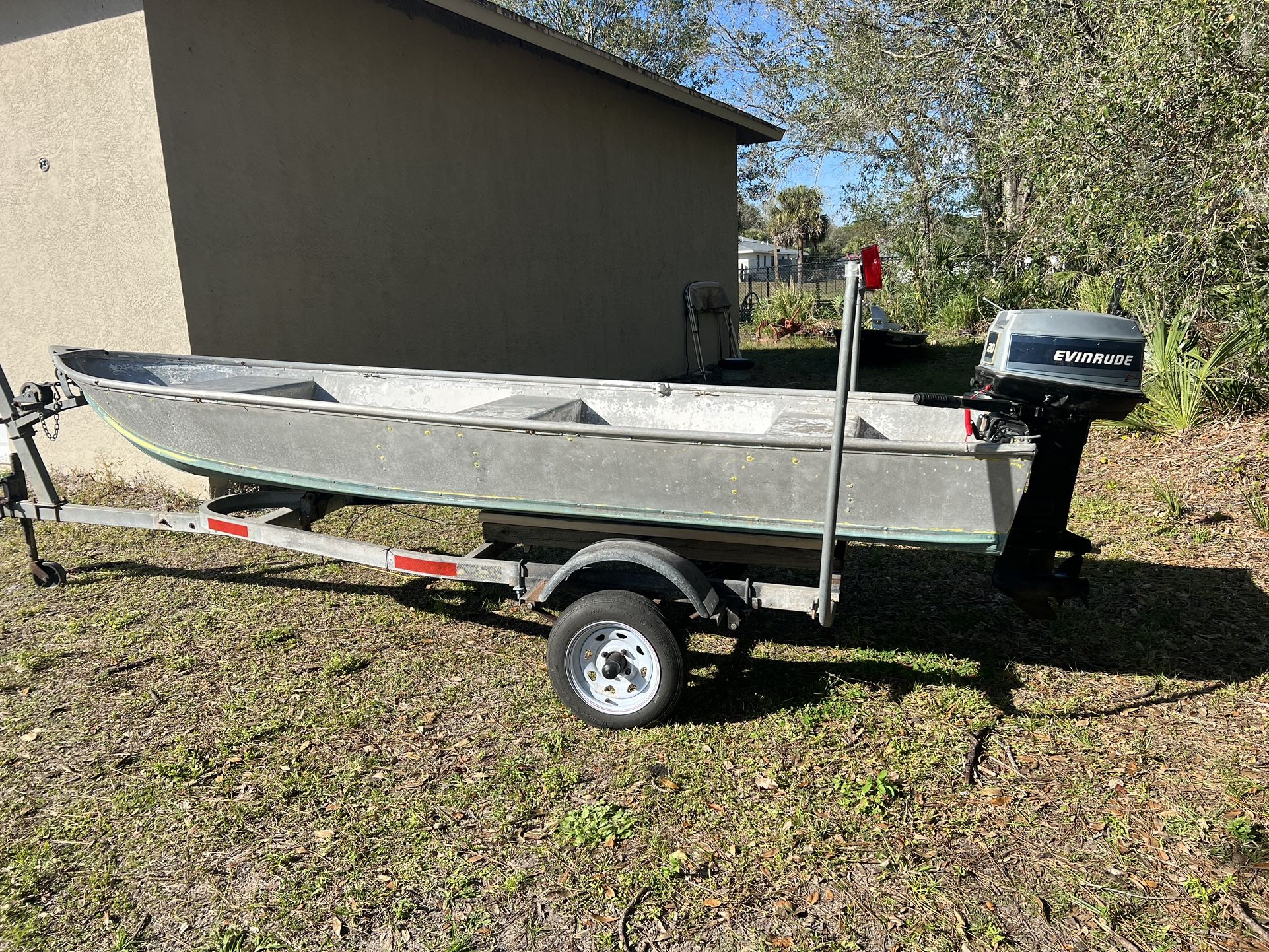 Boat,motor And Trailer for Sale in North Venice, FL - OfferUp