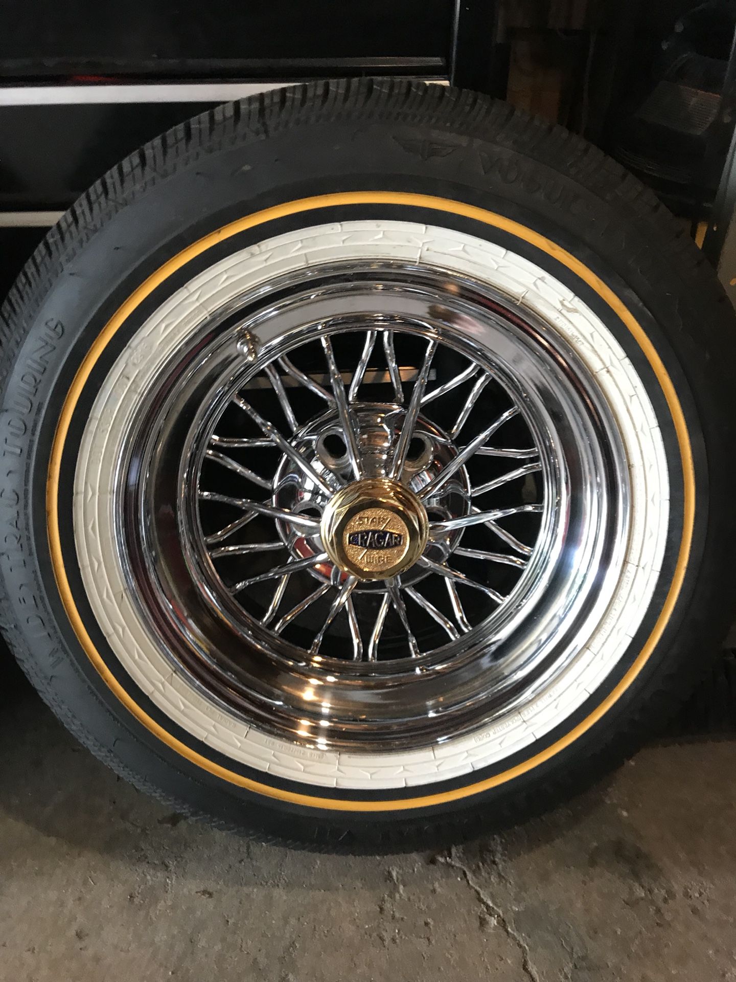 Cragar star wire wheels 30 spoke for Sale in Chicago, IL - OfferUp