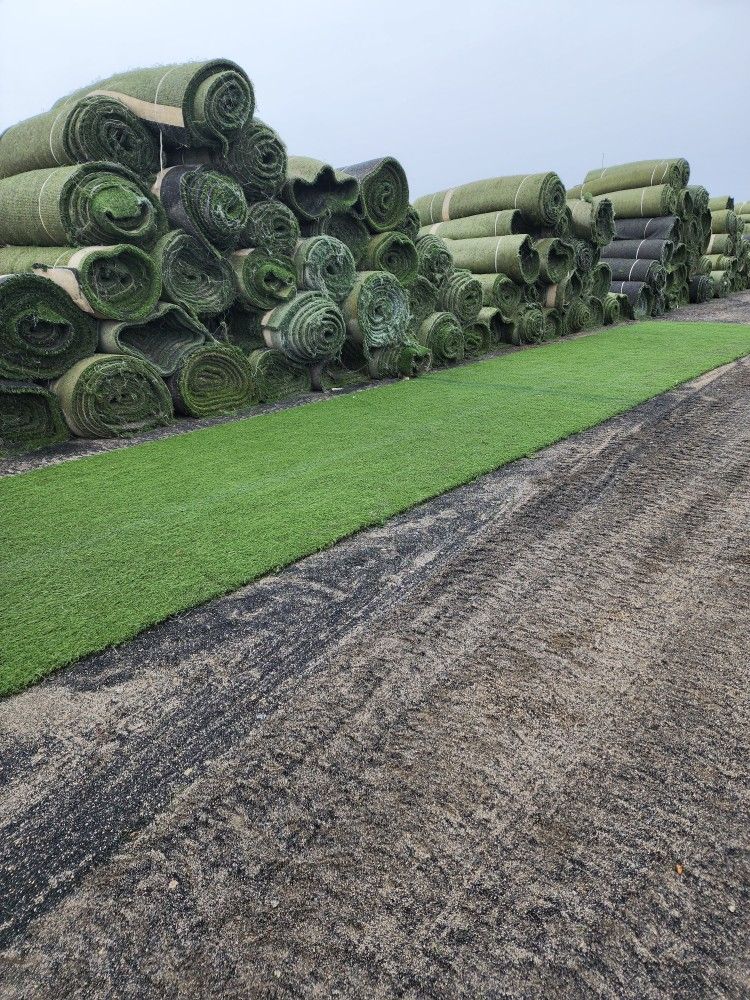 ALL GRREEN USED ARTIFICIAL GRASS / SYNTHETIC GRASS for Sale in ...