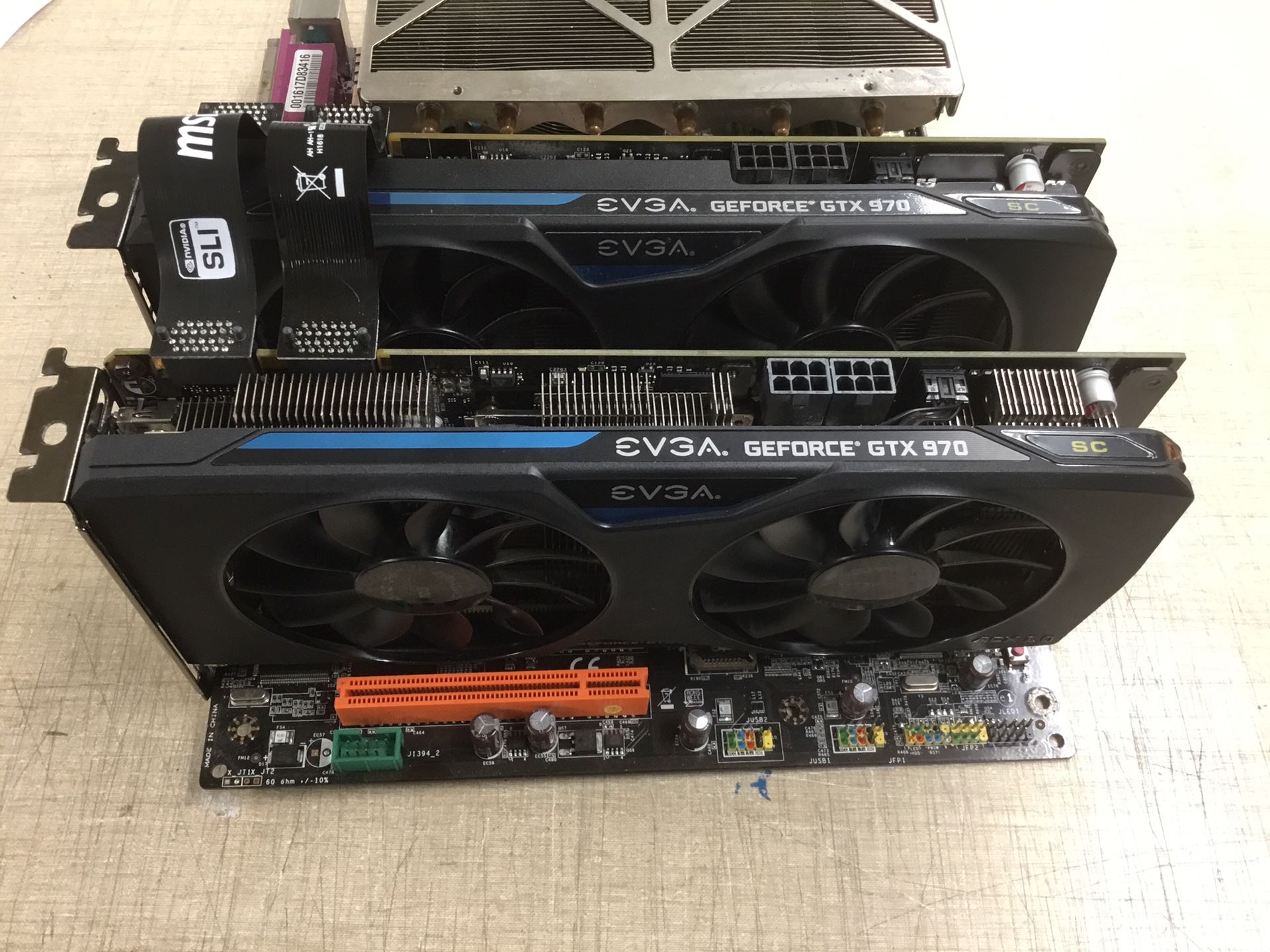 Dual with bridge/sli NVIDIA gtx 970 for Sale in Redlands, CA - OfferUp